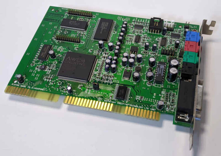 Creative Labs Sound Blaster AWE64 ISA Soundkarte CT4520 – tuhlteim-pedia
