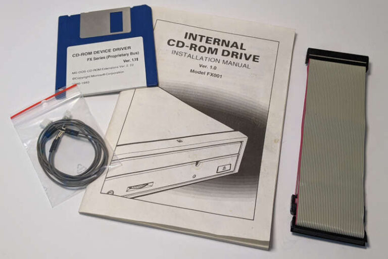Mitsumi CRMC-FX001 CD-ROM Laufwerk 1x non-IDE Single-Speed – tuhlteim-pedia