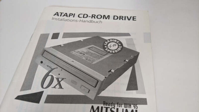 Mitsumi CRMC-FX600S CD-ROM-Laufwerk 6x ATAPI IDE – tuhlteim-pedia