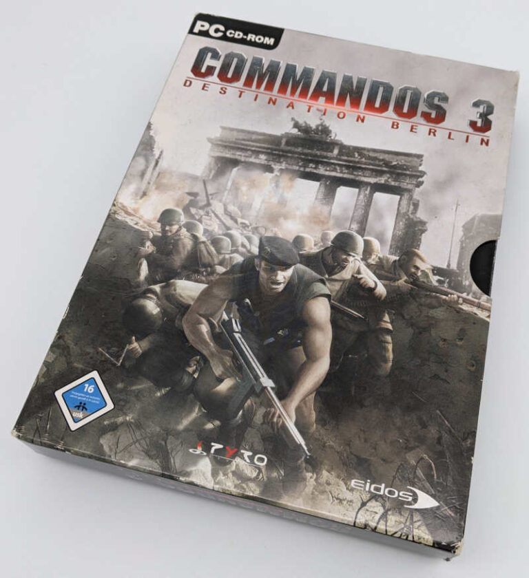 Commandos 3 – Destination Berlin – Originalverpackung – 3 CD-ROMs ...