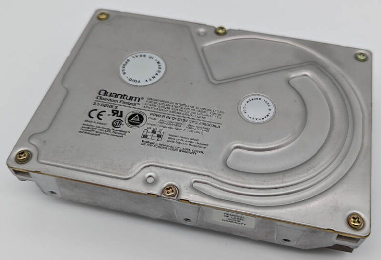 Quantum Fireball 1080AT Festplatte IDE 1,08GB HDD – tuhlteim-pedia