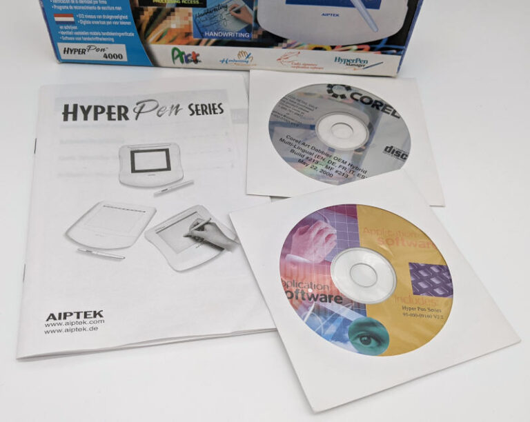 Aiptek Hyper Pen 4000 Grafiktablett – serieller Anschluss – tuhlteim-pedia
