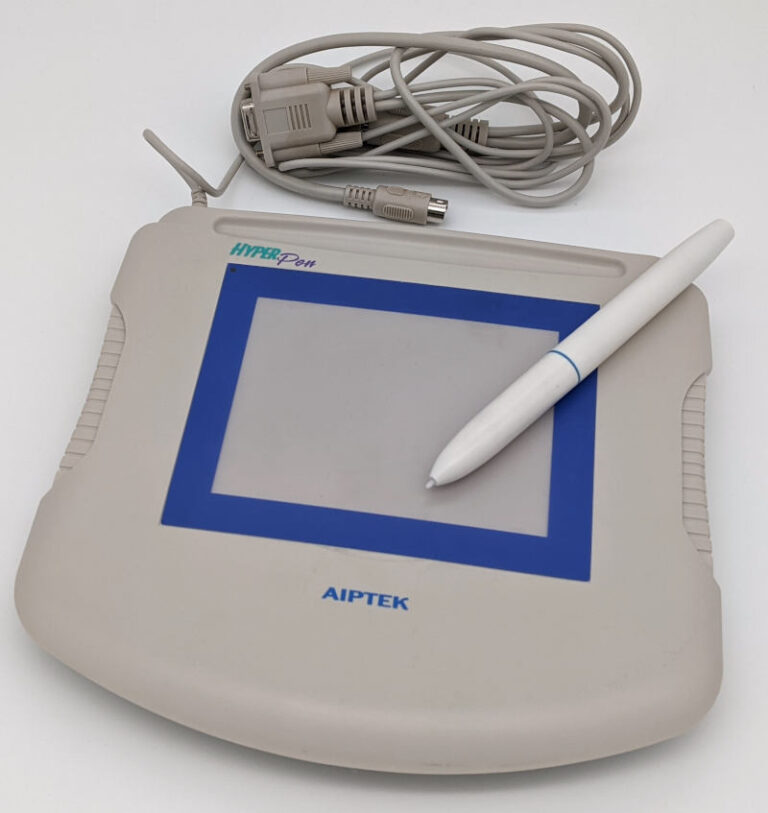 Aiptek Hyper Pen 4000 Grafiktablett – serieller Anschluss – tuhlteim-pedia