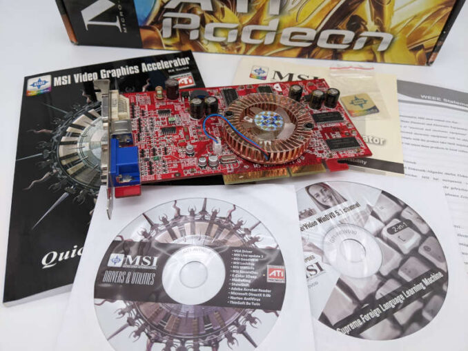 MSI ATI Radeon 9600XT Grafikkarte AGP 128MB DDR – RX9600XT-TD128 ...