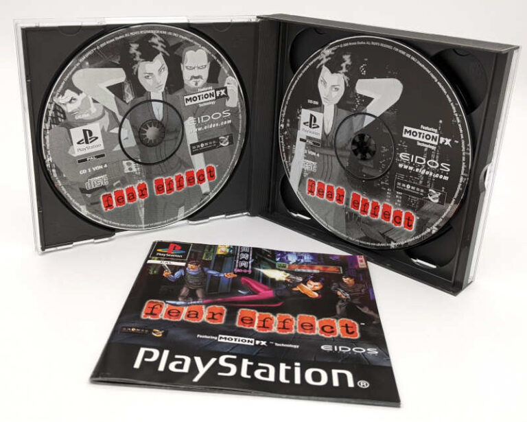 Sony Playstation PS1 Spiel – Fear Effect – tuhlteim-pedia
