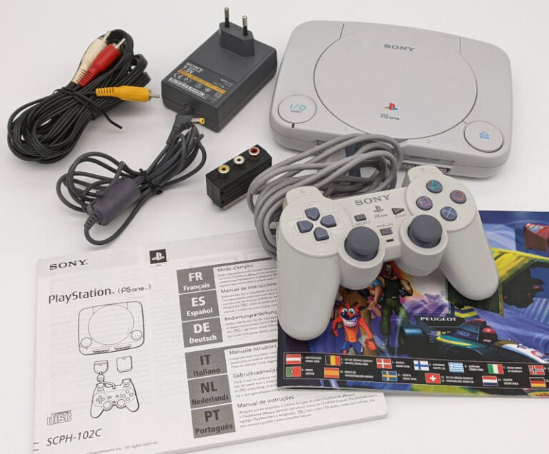 Sony Playstation PS1 – Modell PSone SCPH-102 – tuhlteim-pedia