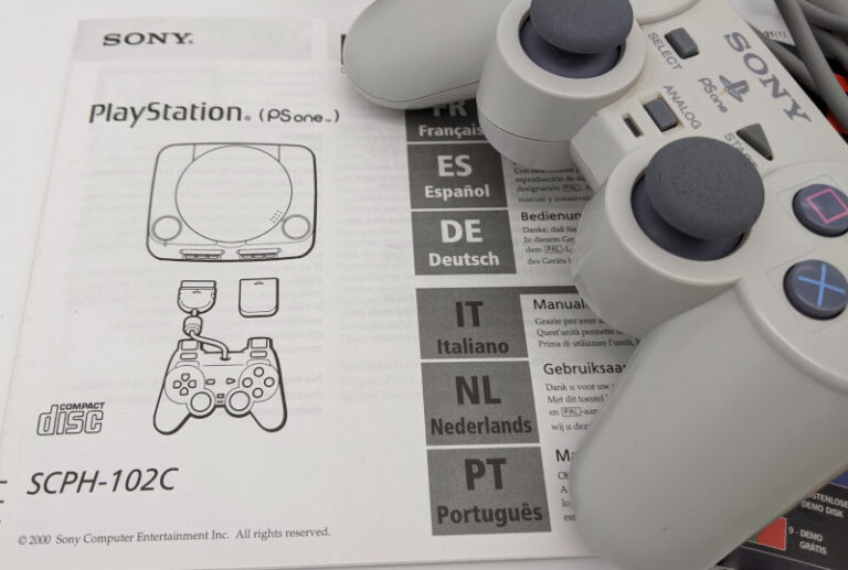 Sony Playstation PS1 – Modell PSone SCPH-102 – tuhlteim-pedia