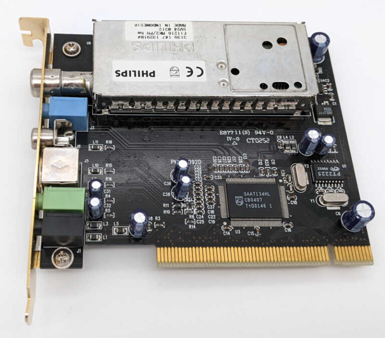 Terratec Cinergy 400 TV – PCI TV-Karte Stereo mit TV-Tuner und Video ...