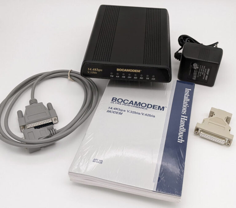Bocamodem 14.4Kbps Fax Data External Modem Seriell – tuhlteim-pedia