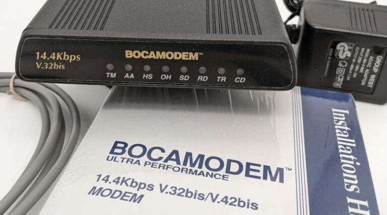 Bocamodem 14.4Kbps Fax Data External Modem Seriell – tuhlteim-pedia