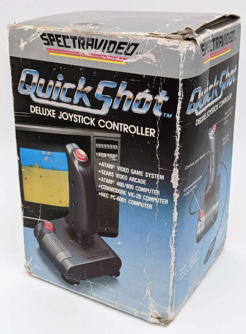 Spectravideo QuickShot Deluxe Joystick Controller 1982 – für Atari und ...